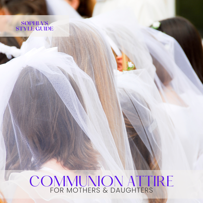 Communion Attire for Mothers and Daughters: Elegant Outfit Ideas ...