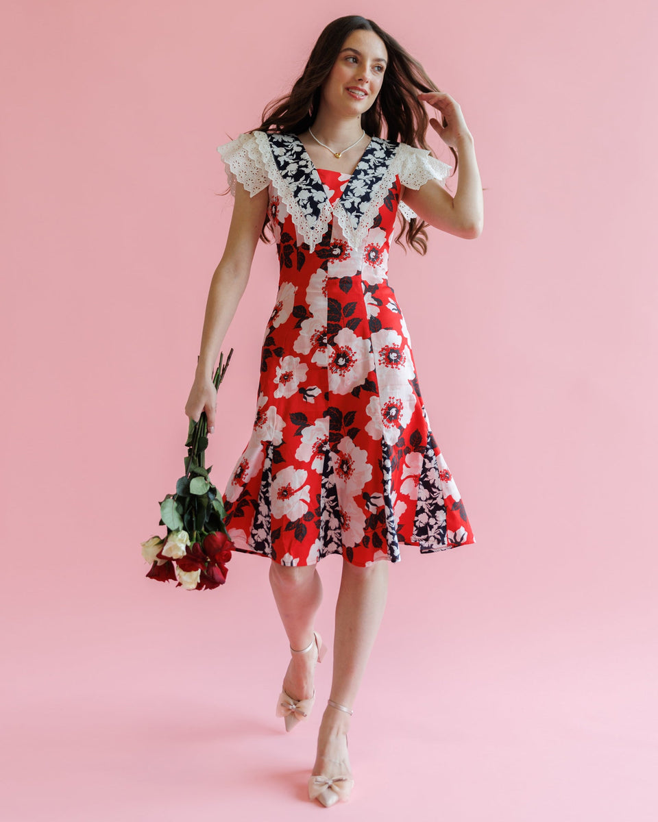 Bold Bloom Dress – SophiasStyle.com