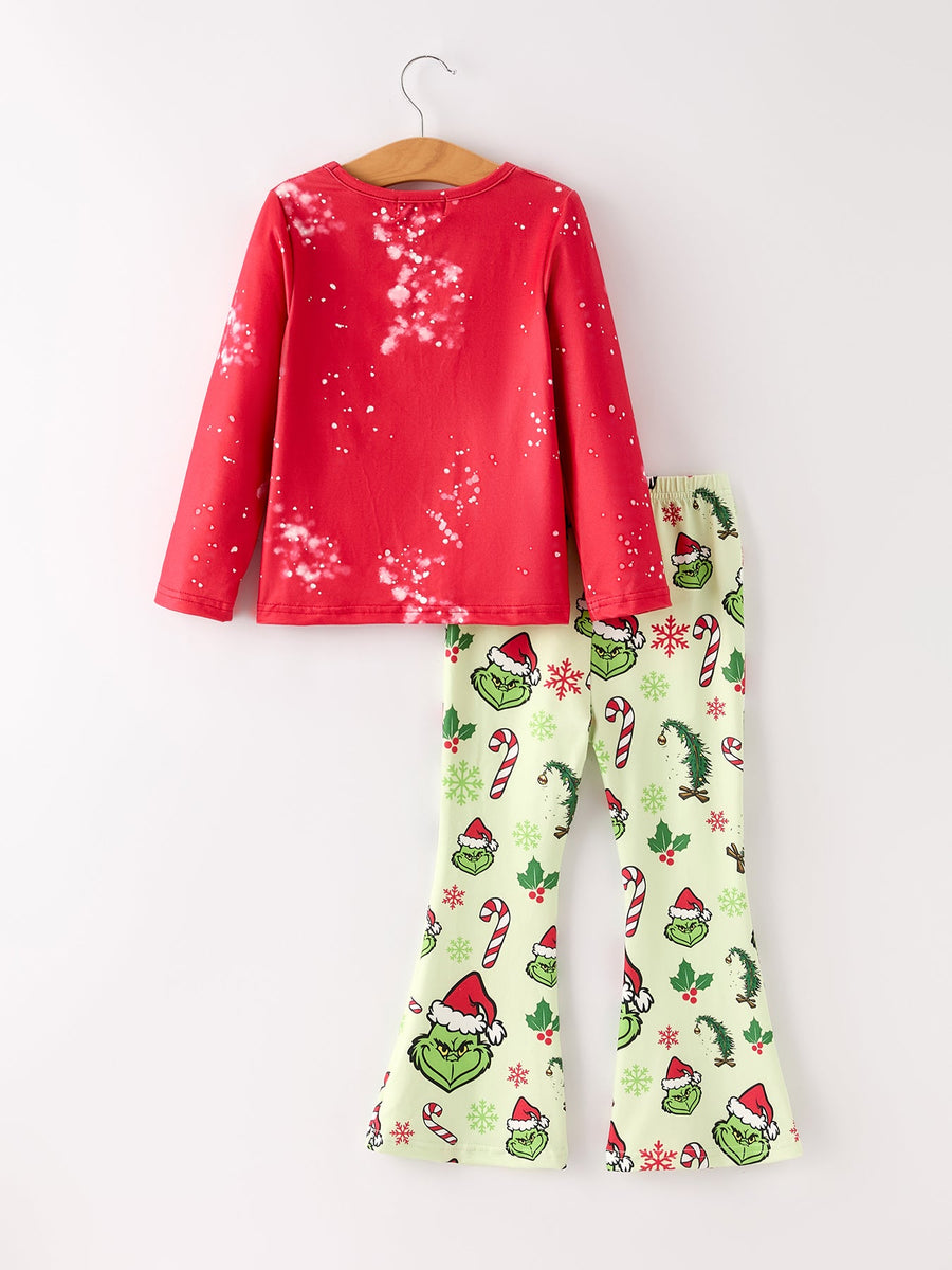 Girls Christmas Holiday Girls Set at Sophia's Style – SophiasStyle.com