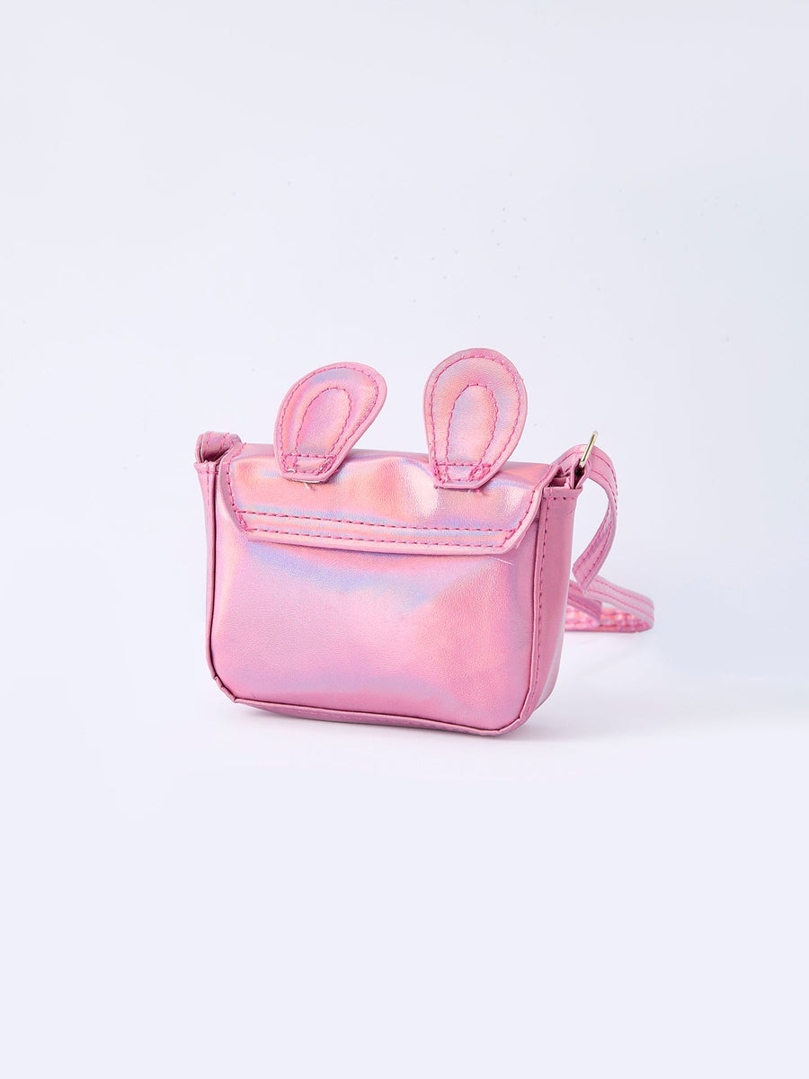 Spring Bunny Ear Pink Girl Crossbody Bag from Rylee Faith Designs at ...