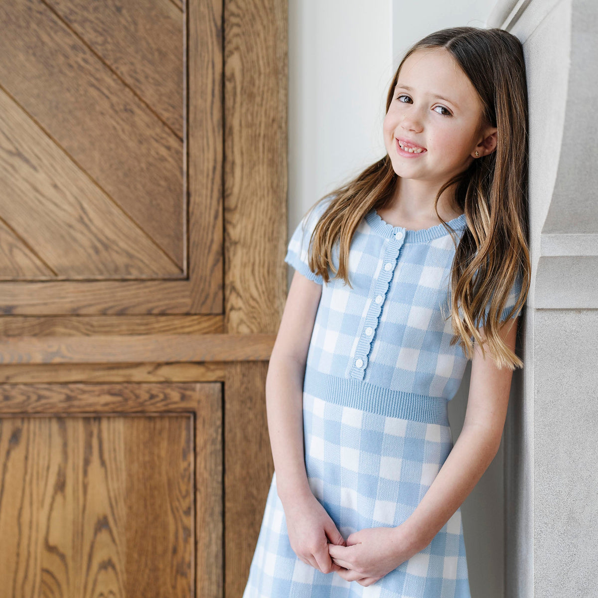 Organic Button Front Sweater Dress from Hope & Henry at Sophia's Style ...
