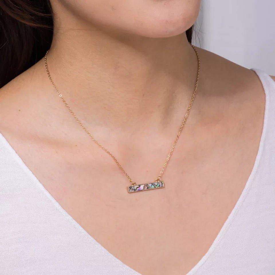Abalone Shell Necklace from Hollywood Sensation at Sophia's Style ...
