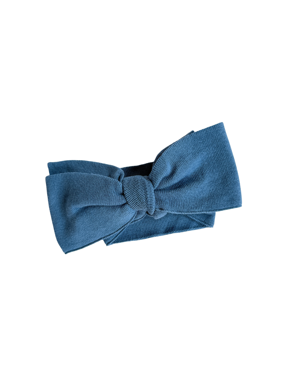 Classic Bow Headband - Denim Blue from Luna & Luca at Sophia's Style ...