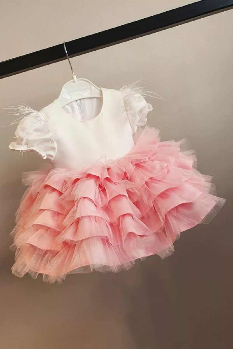 Helena Pink Party Dress – SophiasStyle.com