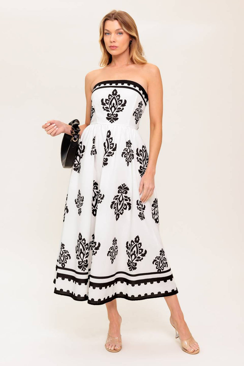 MYSTIC TWILIGHT WOVEN MDI DRESS from Flying Tomato at Sophia's Style ...