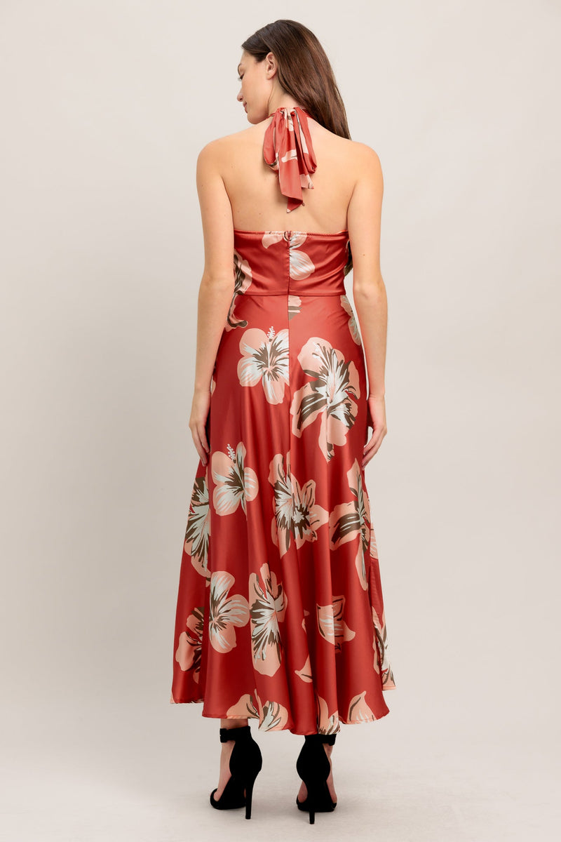 CAN’T LOOK AWAY WOVEN MIDI DRESS from Flying Tomato at Sophia's Style ...