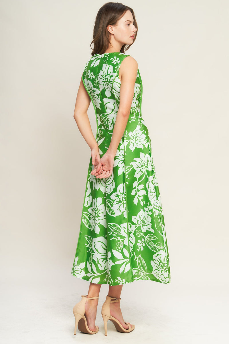 GARDEN GODDESS WOVEN MIDI DRESS from Flying Tomato at Sophia's Style ...