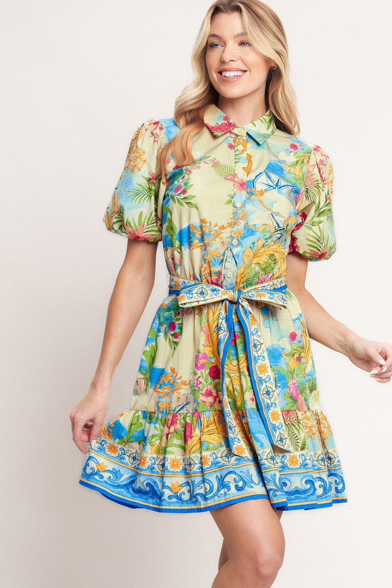 MEET ME IN PARADISE WOVEN MINI DRESS from Flying Tomato at Sophia's ...