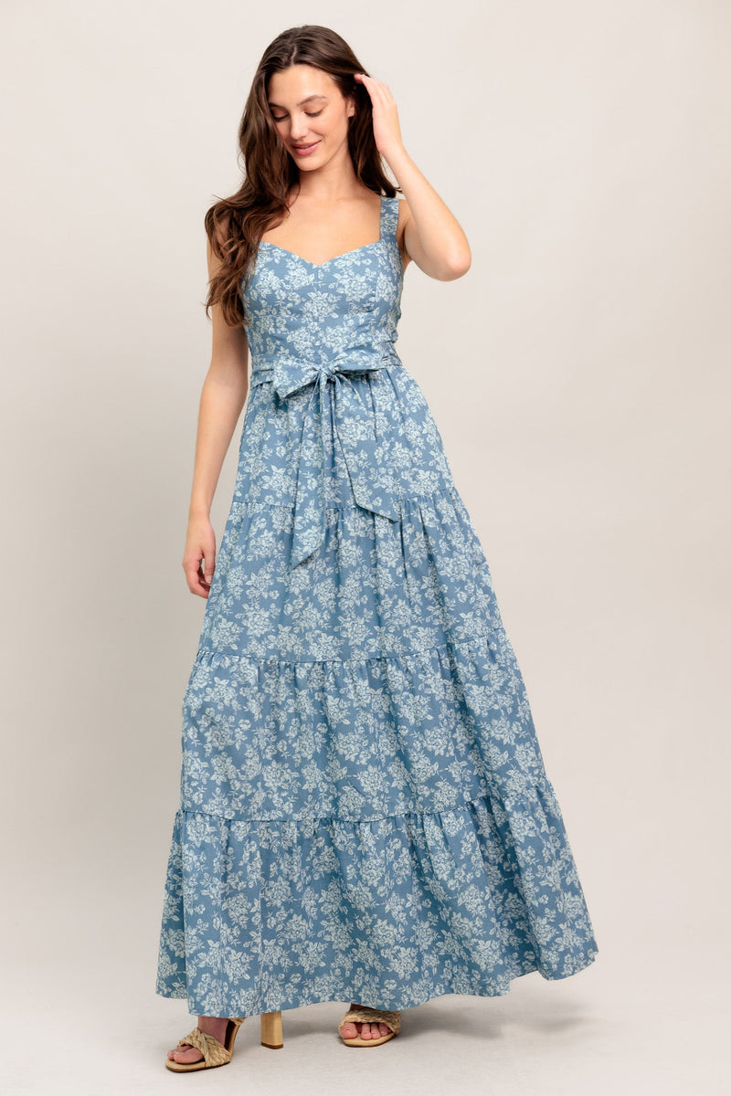 MODERN PRAIRIE BLOOM WOVEN MAXI DRESS from Flying Tomato at Sophia's ...