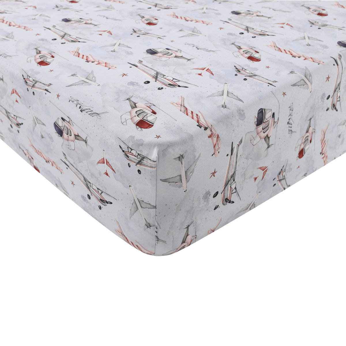 Plane & Simple (Airplanes) Crib Sheet from Big Dreams Little Jammie ...