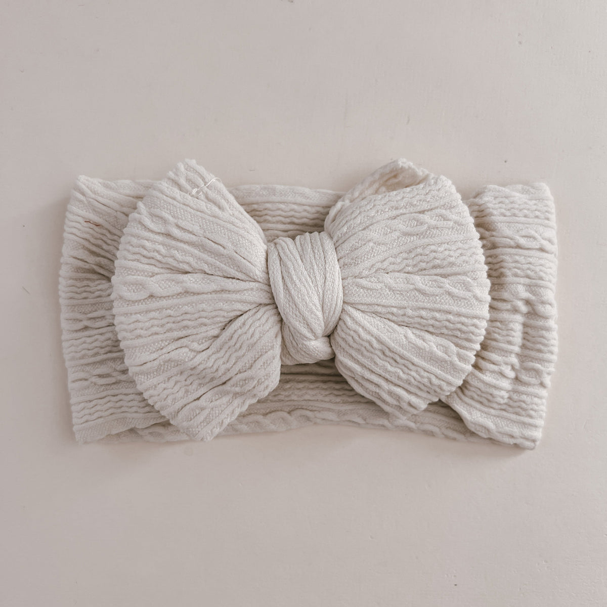 Luna + Luca Stretch Bow Headband - Cream – SophiasStyle.com