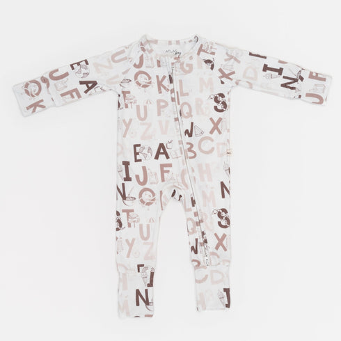 Alphabet Bamboo Pajamas at Sophia's Style – SophiasStyle.com