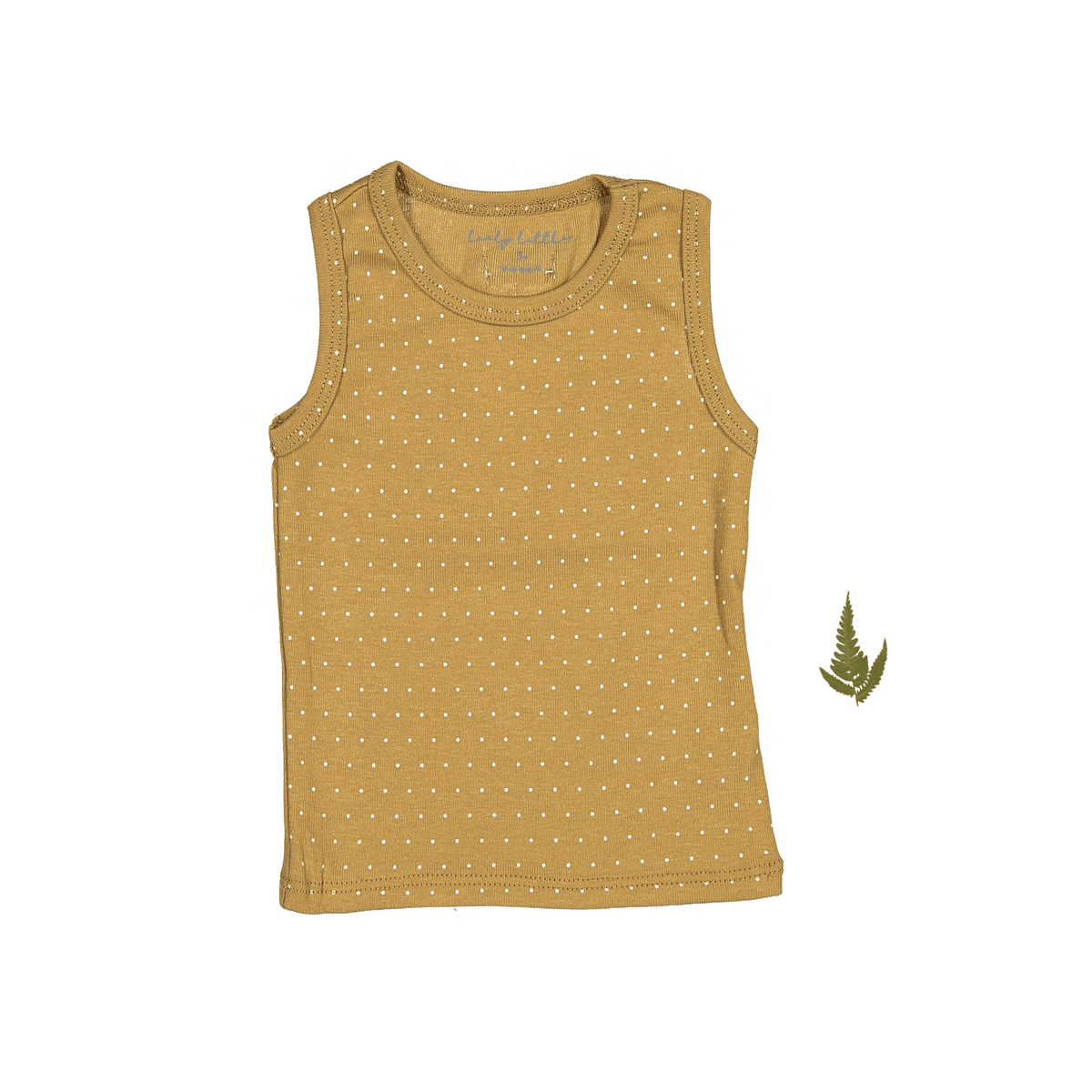 The Printed Tank - Golden Dot from Lovely Littles at Sophia's Style ...