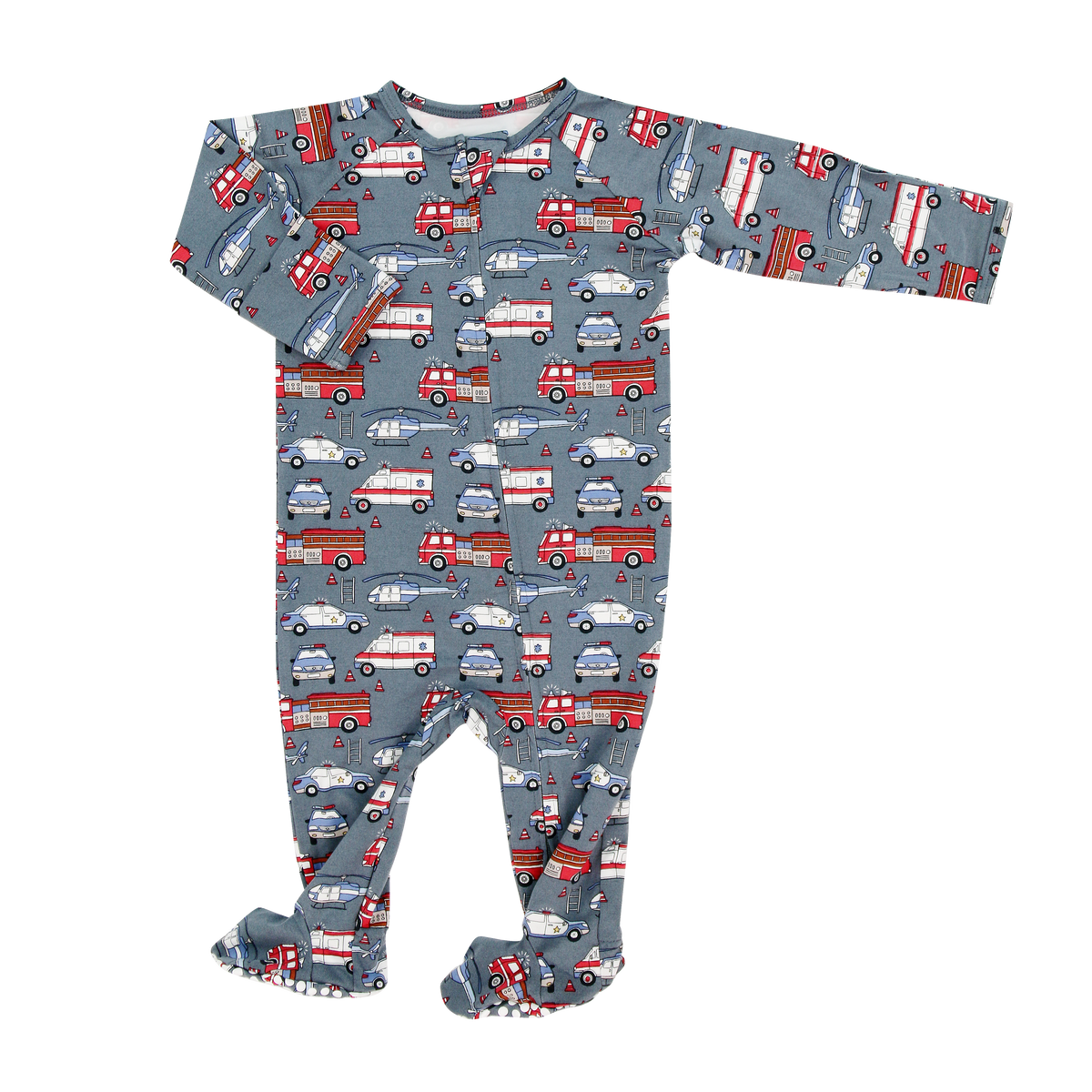 Ironman Zipper Footie – SophiasStyle.com