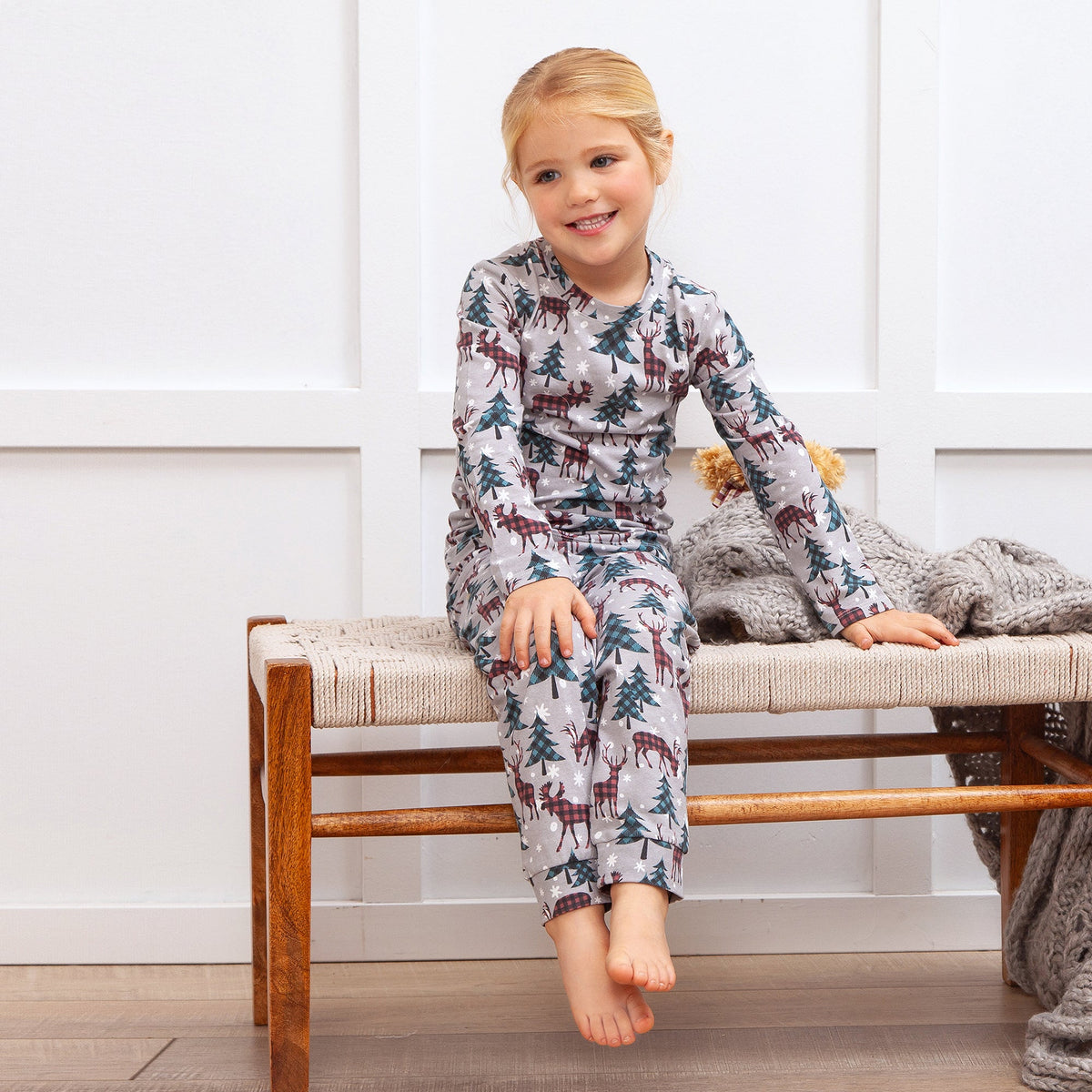 Nordic Pines Bamboo Pajama Set from Tesa Babe at Sophia's Style ...